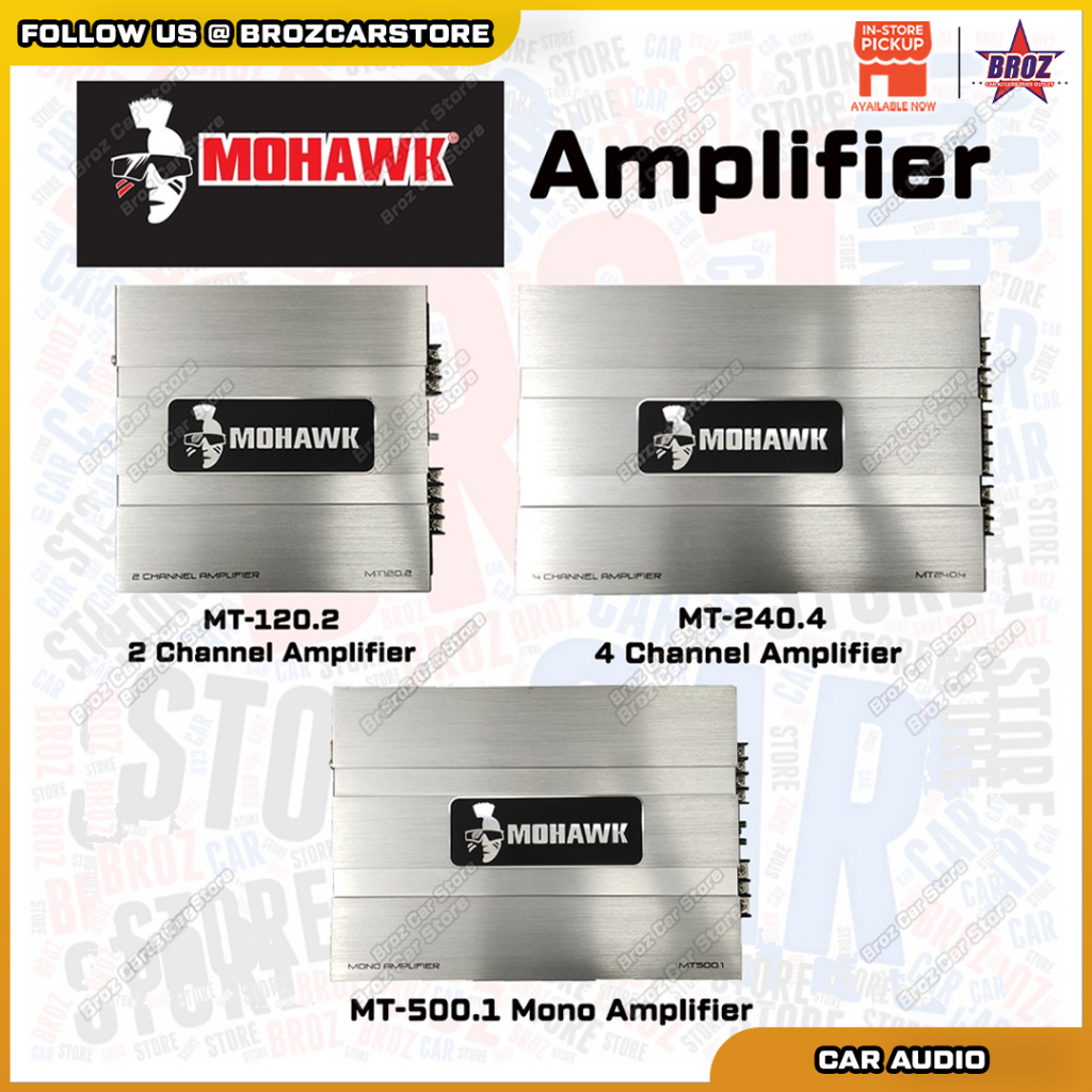 [Installation Provided] Original Mohawk MT Series 2 Channel / 4 Channel ...
