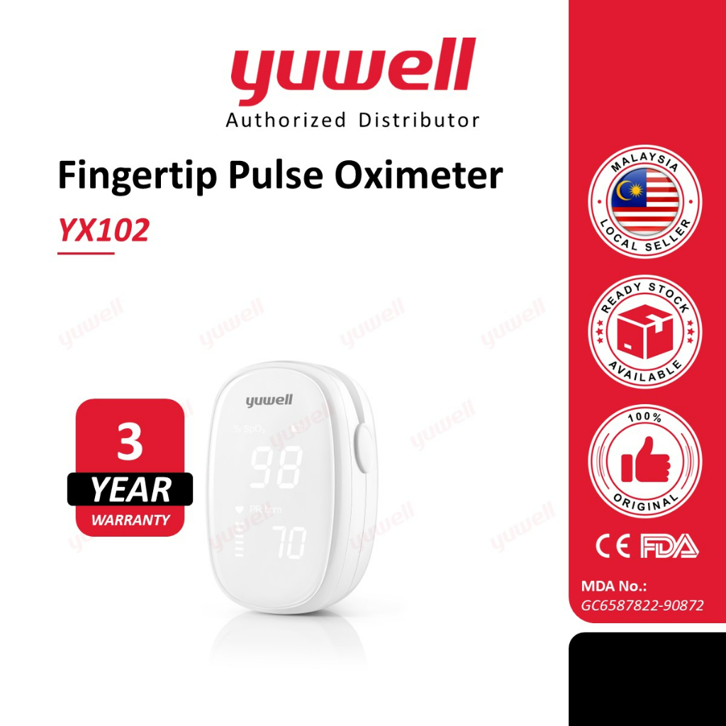 [Official] Yuwell YX102 Fingertip Spo2 Pulse Oximeter Digital LED ...