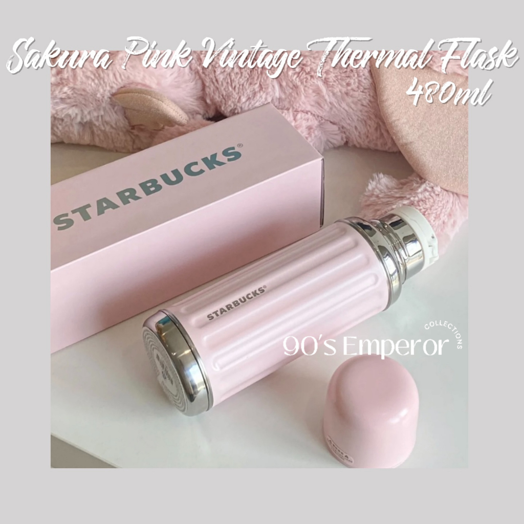 【READYSTOCK】STARBUCKS China Sakura Baby Pink AKS Vintage Thermal Flask ...
