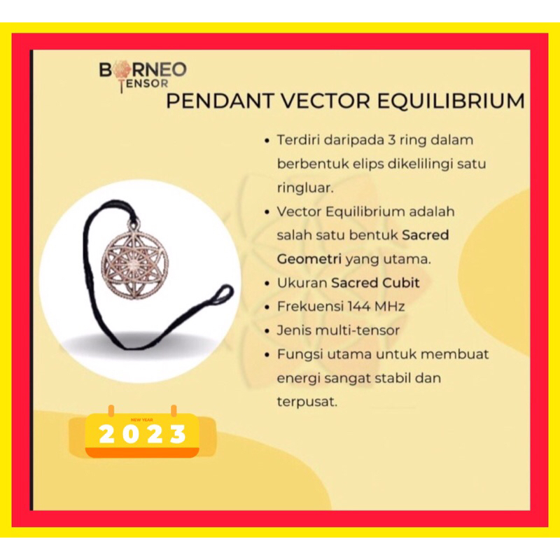 Pendant Vector Equilibrium | Shopee Malaysia