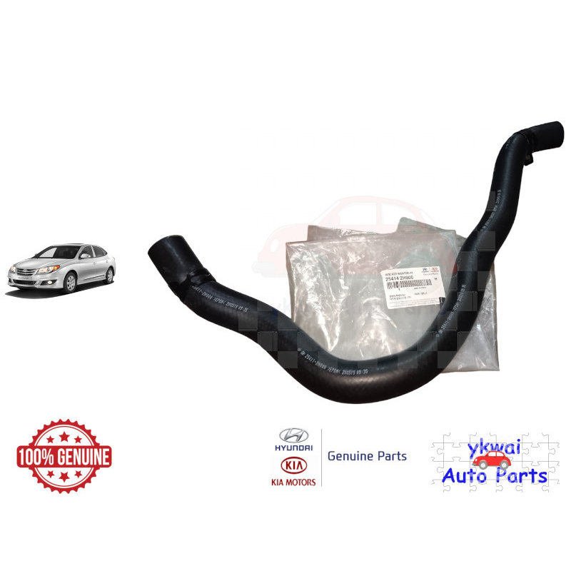 Genuine Hyundai Radiator Hose ASSY for Hyundai Avante X20 1.6 - 25414 ...