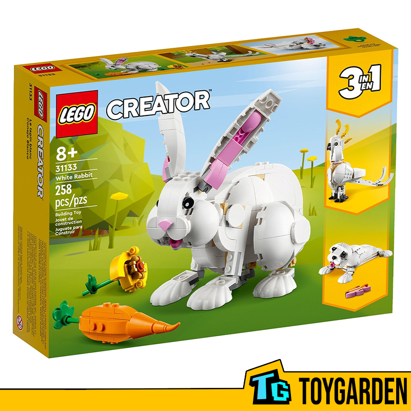 LEGO Creator 3in1 31133 White Rabbit (258 Pieces) | Shopee Malaysia