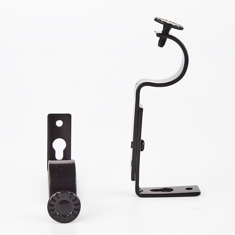 {TMH2089} ~ 22mm - 28mm ~ [SINGLE] CEILING / WALL Bracket Rod Curtain ...