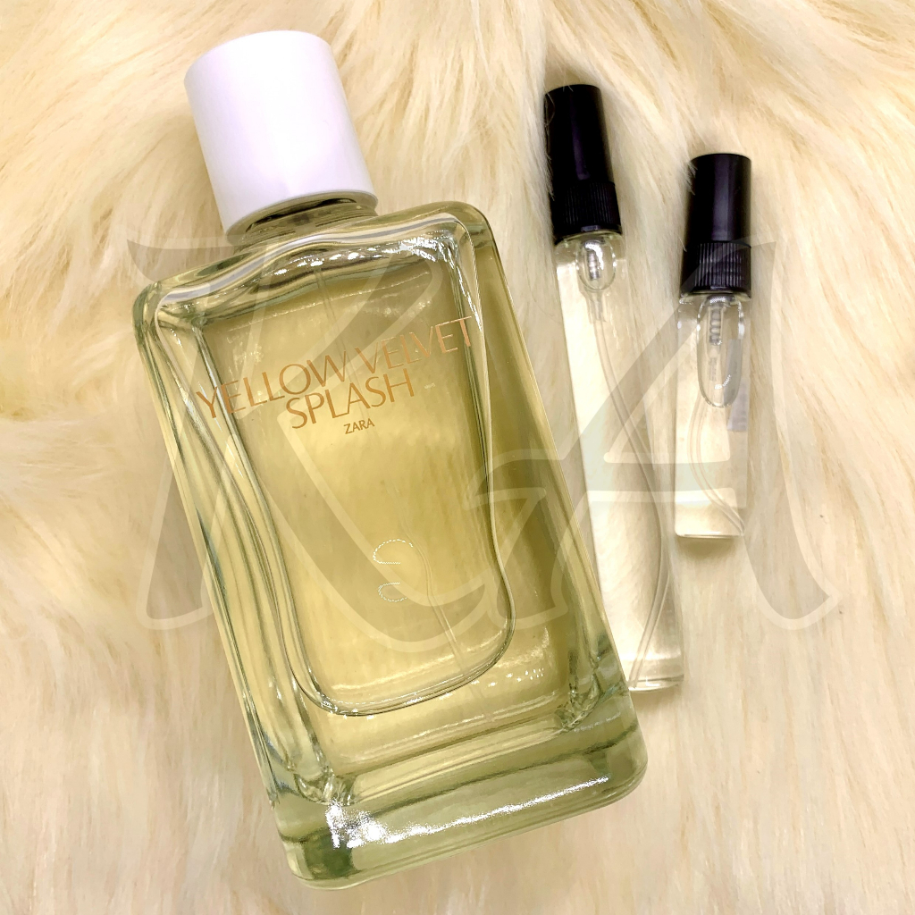 Yellow Velvet Splash - Repack Decant Original ZARA Men Women Fragrance ...