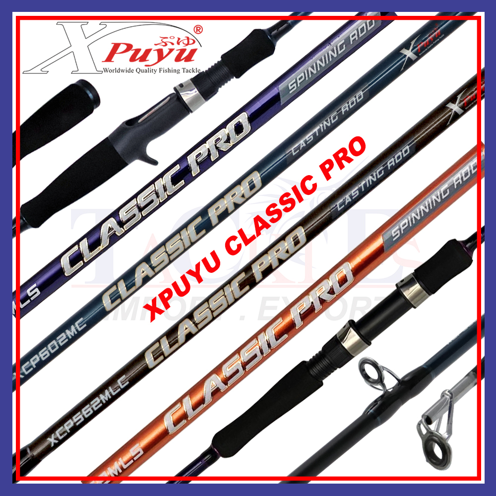 Xpuyu Classic Pro Joran Pancing Spinning / Casting 5'6-7'0kaki | TCE ...