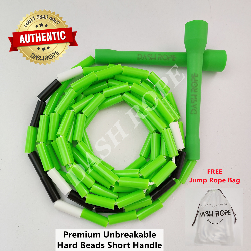 DASHROPE Hard Beaded Soft Beaded Freestyle Jump Rope Bead Skipping ...