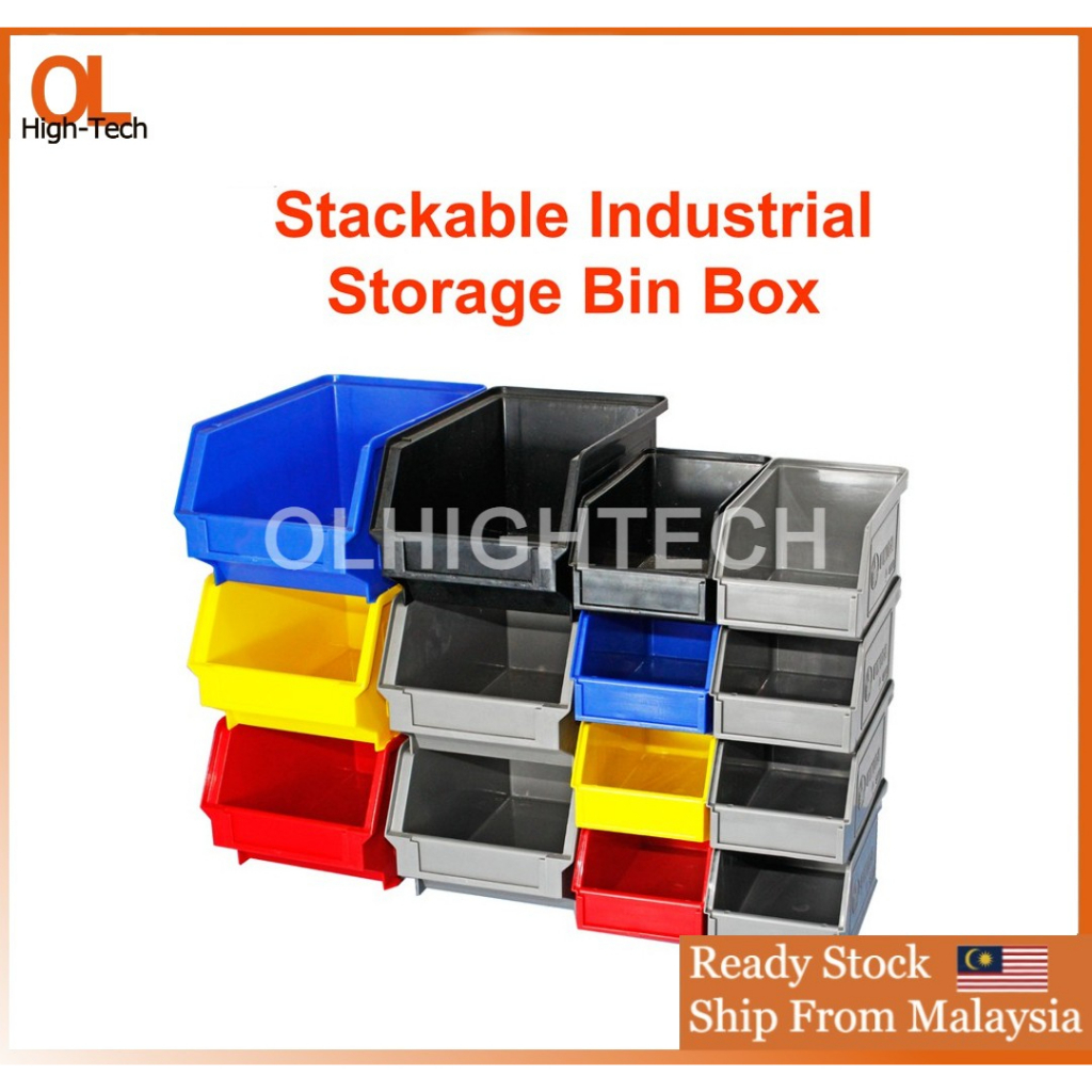OLhightech - UNICA storage boxes/ stackable bins/ industrial container ...