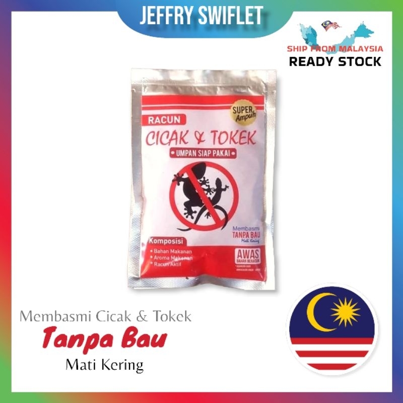 Racun Cicak Tokek Super Ampuh Original (1 Packet 25g+-) Racun Cicak ...