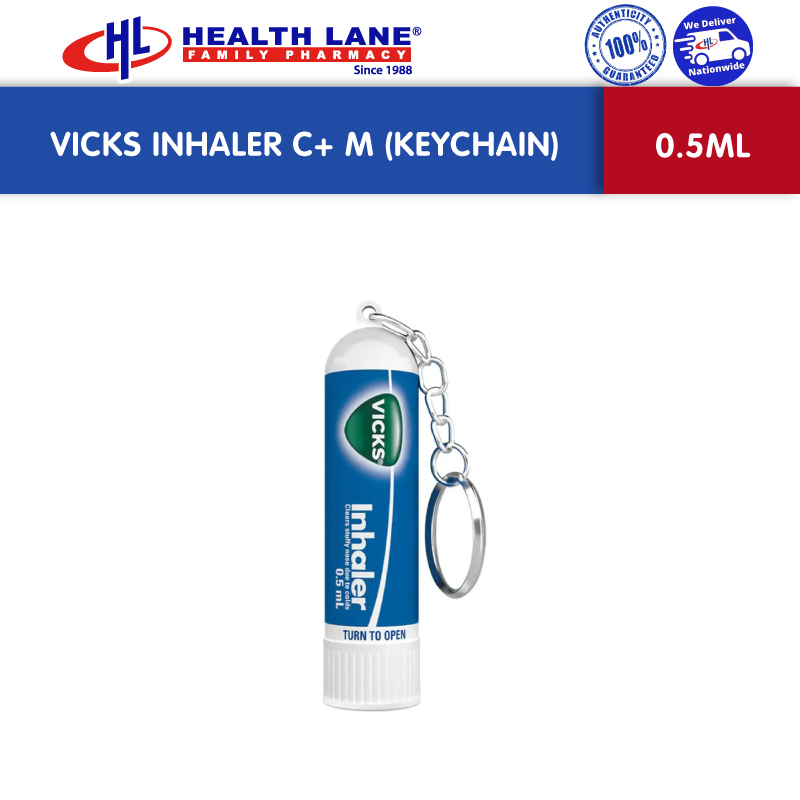 Vicks Inhaler C+ M Keychain (0.5ml) | Shopee Malaysia