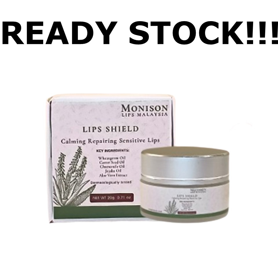 Monison Lips Shield Malaysia MONISONS 护唇水润霜 100%纯天 | Shopee Malaysia
