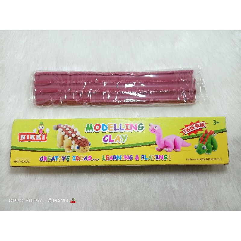 CLEARANCE STOCK ‼️ Modelling Clay Twin Pack / Plastesin / Tanah Liat ...
