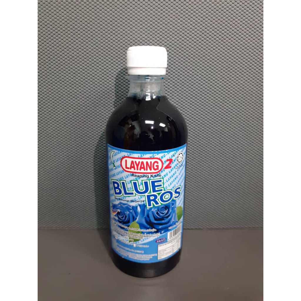 LAYANG2 6 botol Perisa Blue Rose Bes Minuman | Shopee Malaysia