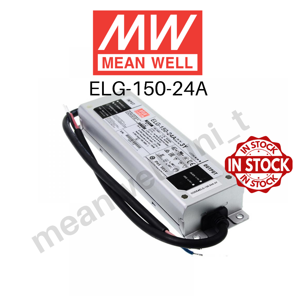 Mean Well ELG-150-24A 150w 24V 6.25A AC-DC MeanWell Single Output Constant Voltage + Constant ...