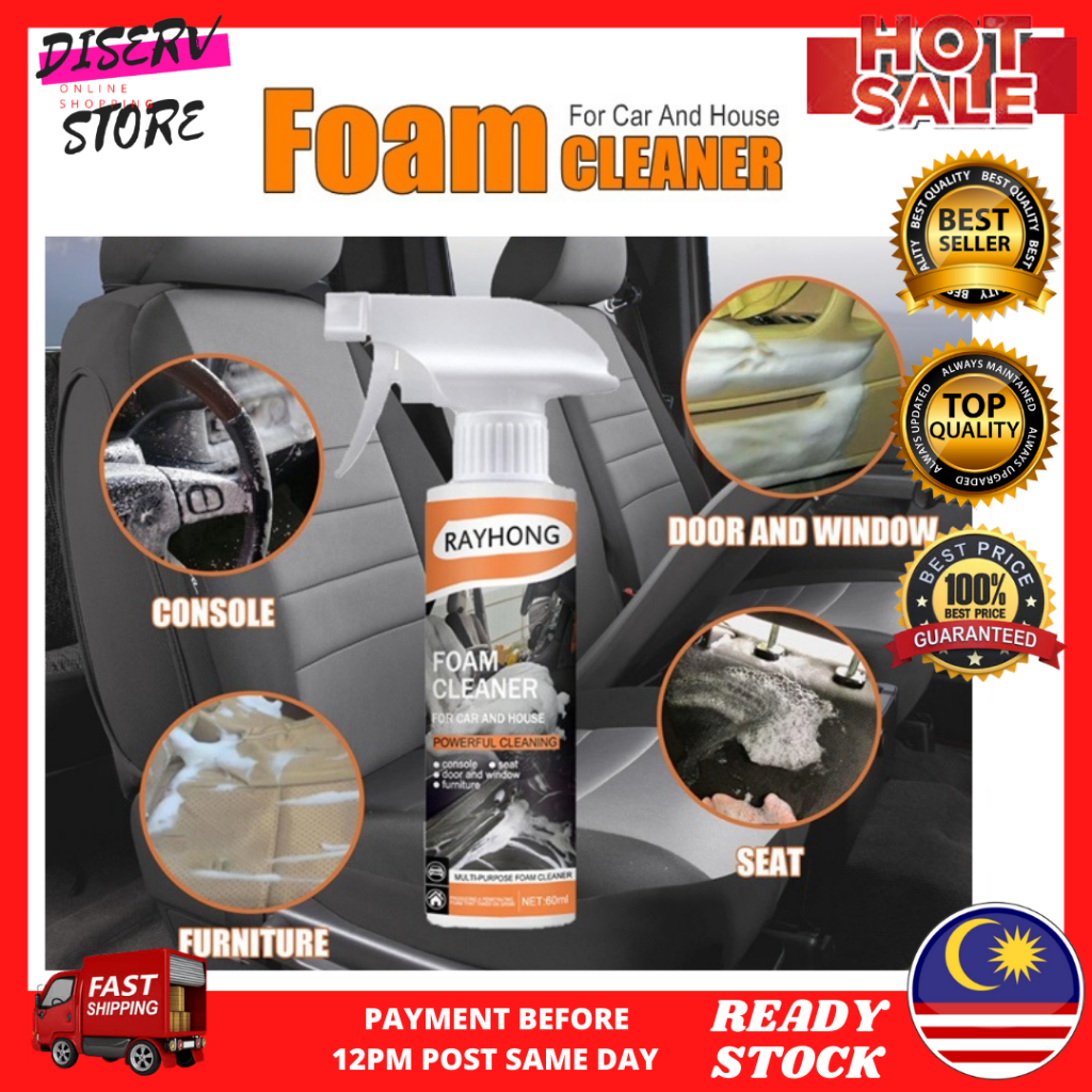 Foam Cleaner Seat Car MultiPurpose Cushion Home Pencuci Kusyen Karpet ...