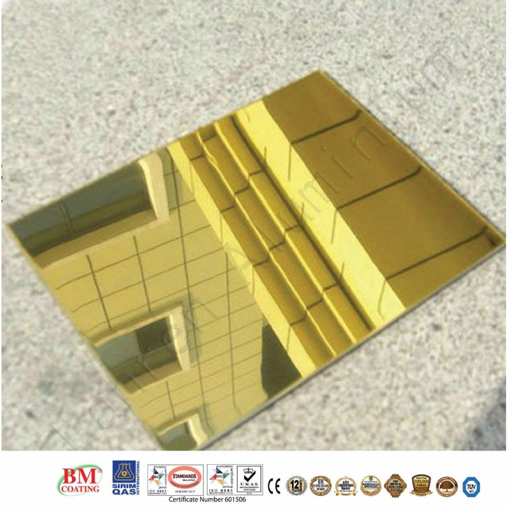 Easy DIY Titanium Gold Paint 1L (BM COATING BRAND) | Shopee Malaysia