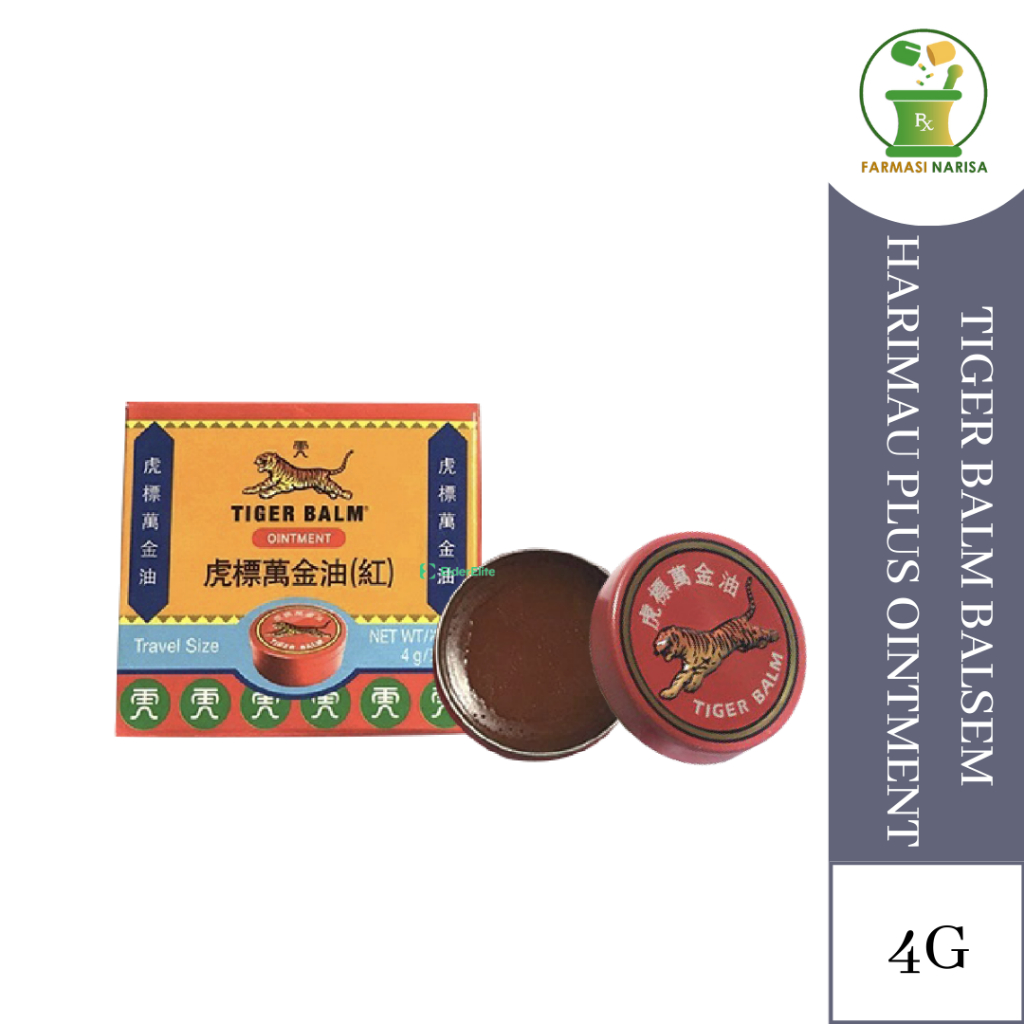 TIGER BALM BALSEM HARIMAU PLUS OINTMENT 4G | Shopee Malaysia
