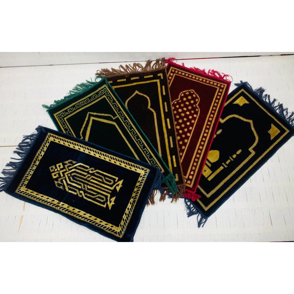 SEJADAH MUKA MINI PANJANG 35 CM X65CM SEJADAH MUKA PANJANG TEPAT PRAYER ...