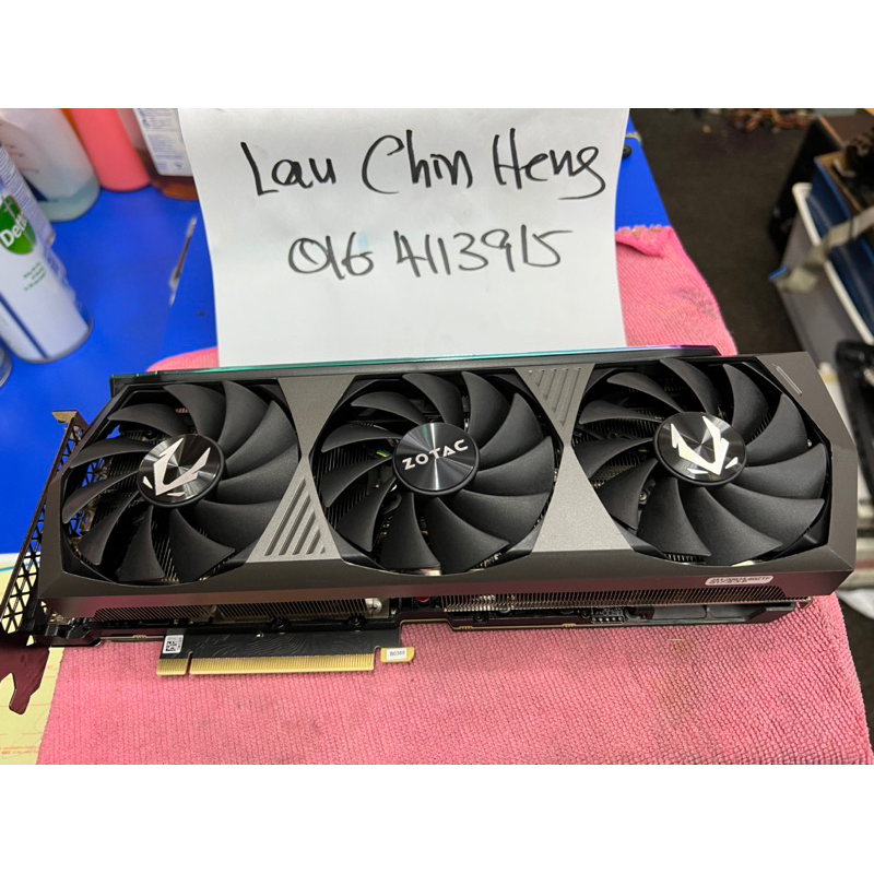 ZOTAC RTX3080 AMP HOLO 10GB (used) | Shopee Malaysia