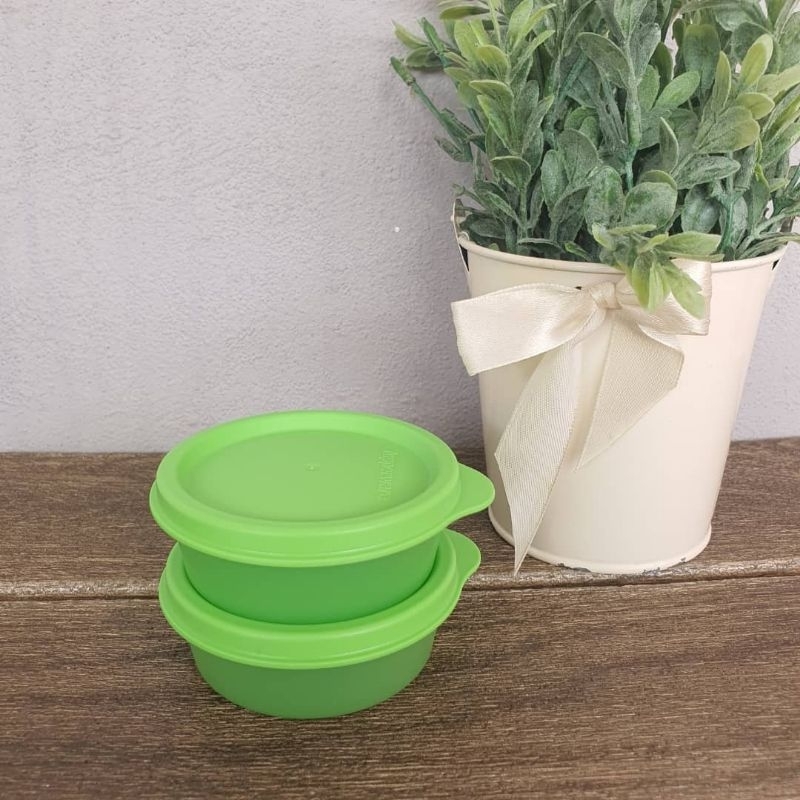 Tupperware Small Round Container 80ml (2 PCS) or Mini Round Container ...