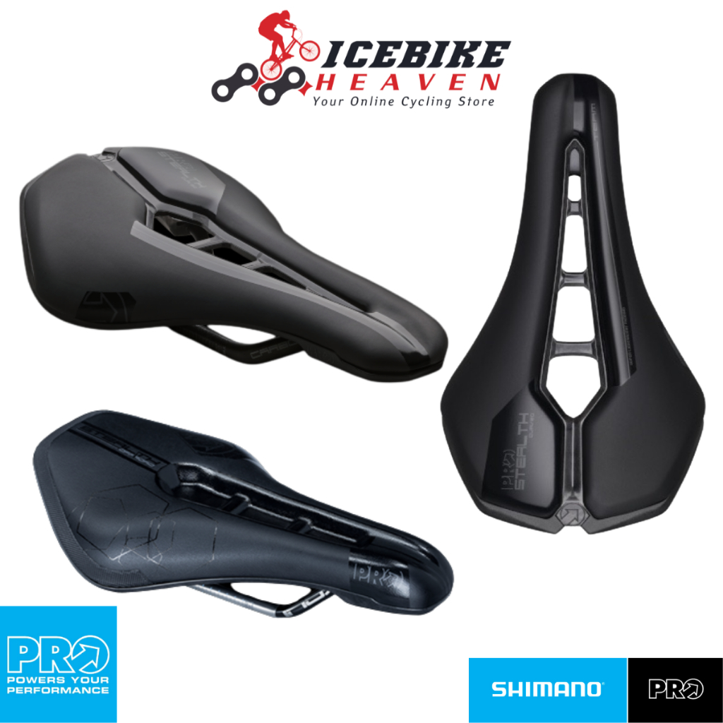 2025 Shimano PRO STEALTH LTD superlight carbon saddle stainless MTB off ...