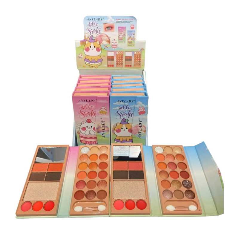 Iman Of Nobel Teady Orange 5in1 Makeup Eyeshadow Palette | Shopee Malaysia
