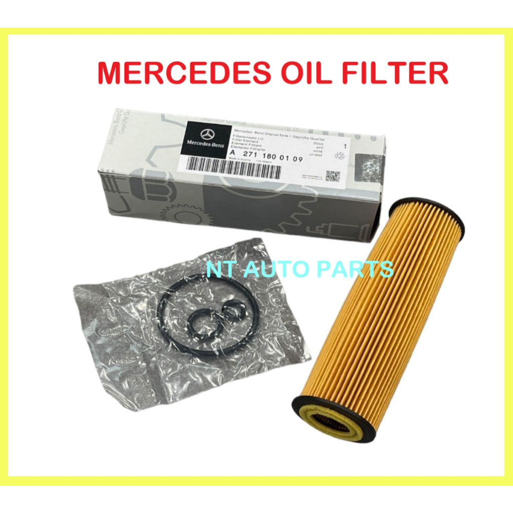(100%GENUINE)-OIL FILTER MERCEDES BENZ W204 W211 C180 C200 C230 ...