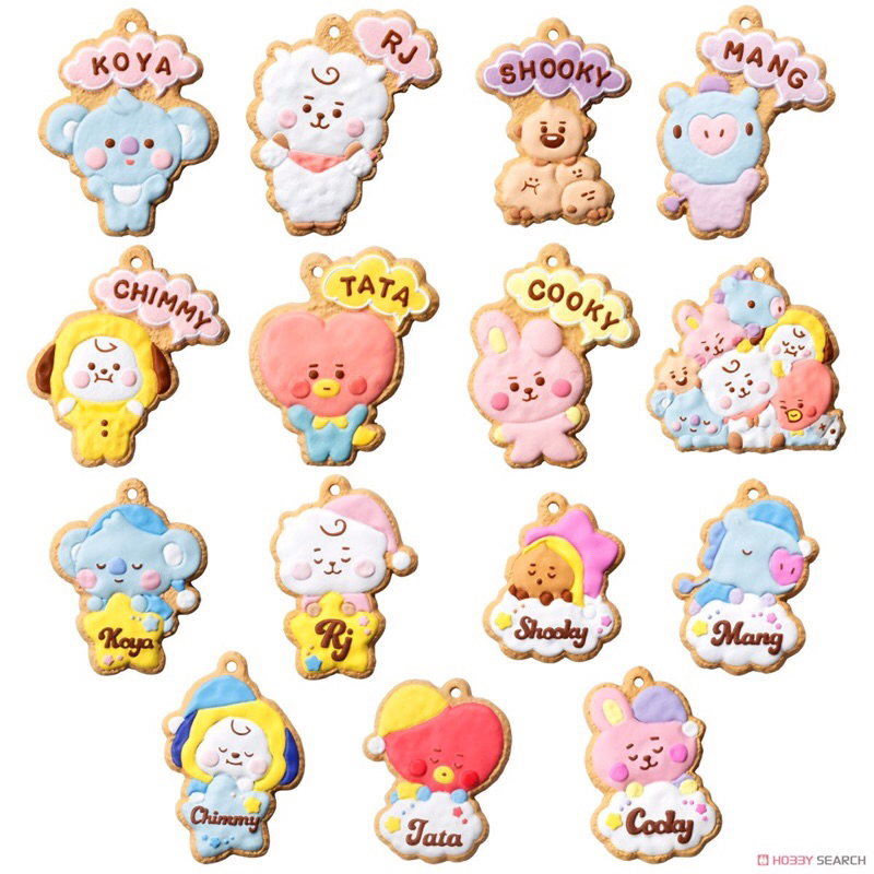 bt21 cookie charm blind bag keychain | Shopee Malaysia