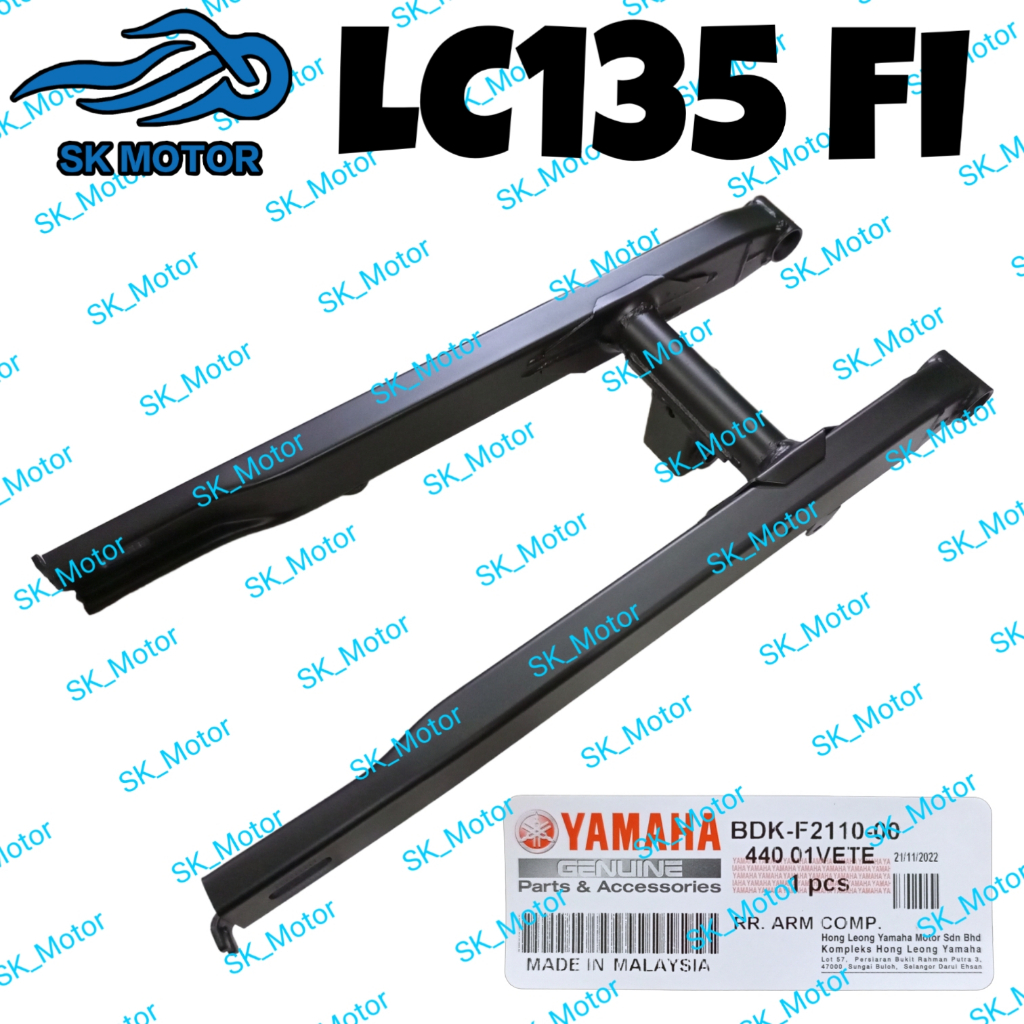 Yamaha LC135 LC 135 V8 FI Original Rear Swing Arm Belakang Rear Arm Comp Swingarm Rear Fork Fok ...