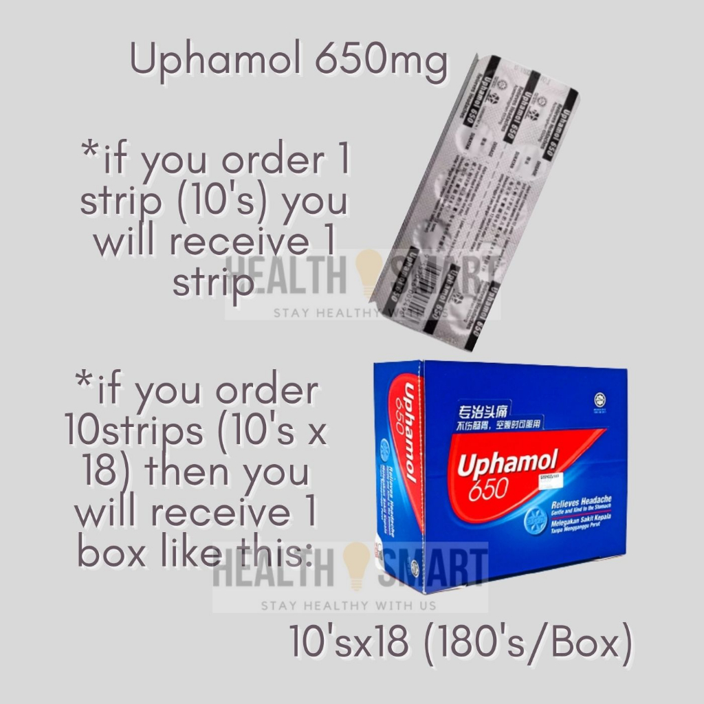 Panadol Actifast 10's / Panadol Optizorb 12's / Panadol Coated 500mg 10's / Uphamol 650mg Ubat ...