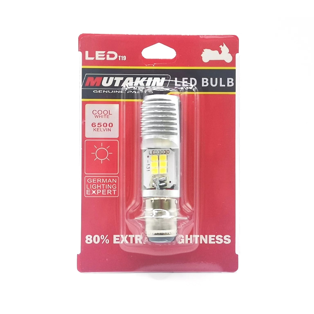 LED BULB T19 HEAD LAMP MENTOL LAMPU LED LC135 EX5 DREAM WAVE 100 WAVE ...