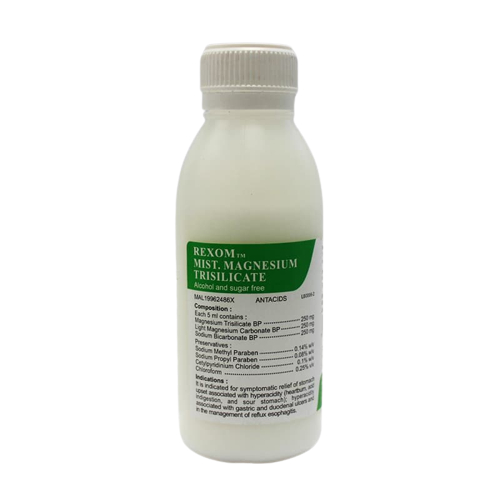 (KKM APPROVED) REXOM Mist. Magnesium Trisilicate MMT (120ml) | Shopee ...