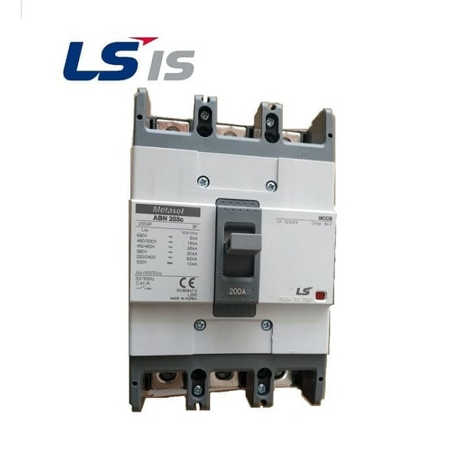 LS METASOL ABS203C MCCB 200A 3POLE 37KA | Shopee Malaysia