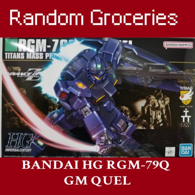 BANDAI HGUC RGM-79Q GM QUEL GUNDAM | Shopee Malaysia