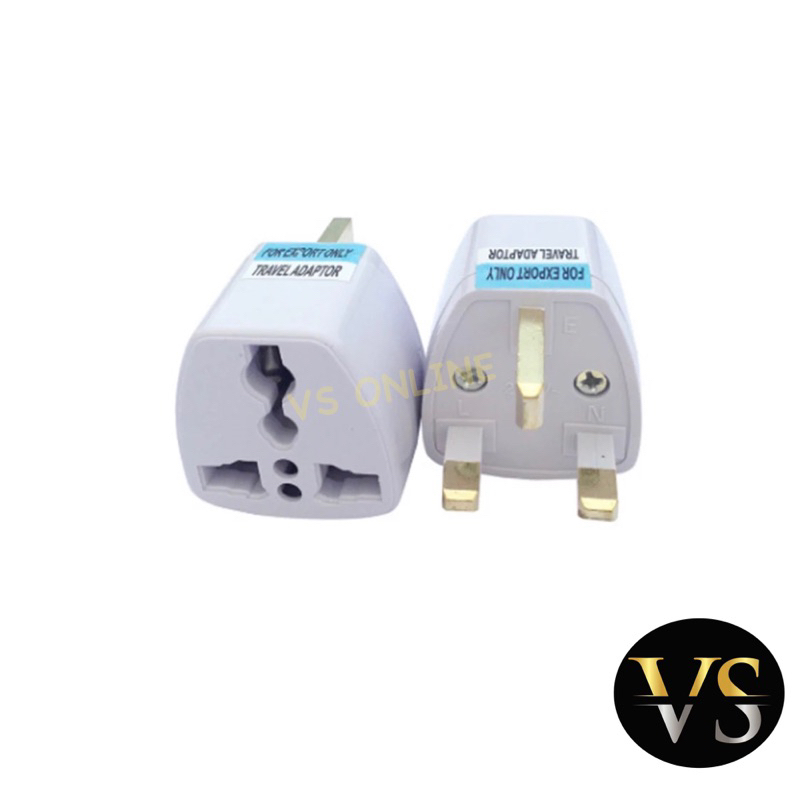 3 Pin Tourism Converision Plug Universal Adapter British Socket Adapter ...
