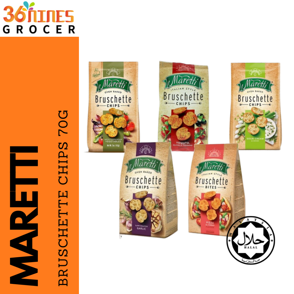 Maretti Bruschette Chips 70g | Shopee Malaysia