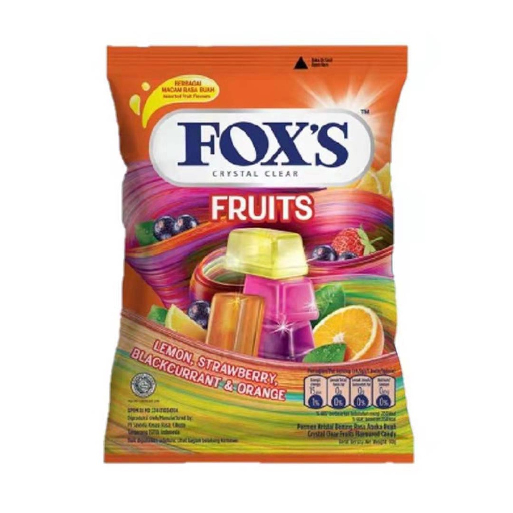 (Ready Stock!!) Fox's Crystal Candy Tin 180g / Bag 90g Fox Gula Gula Fox Candy Sweet Coklat ...