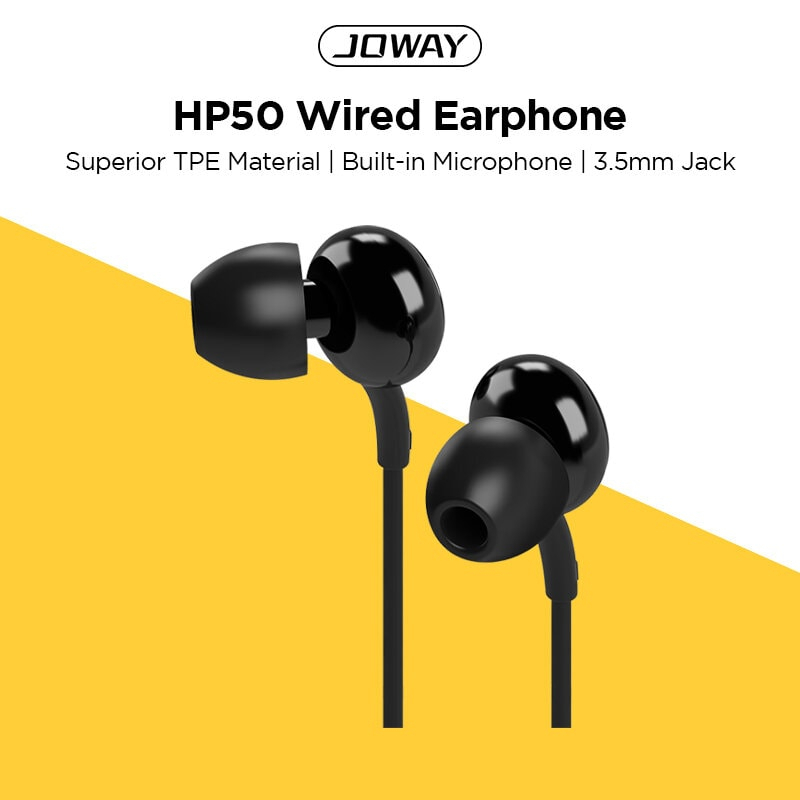 JOWAY Wired Earphone Audio Jack (3.5mm) HP50 | Shopee Malaysia