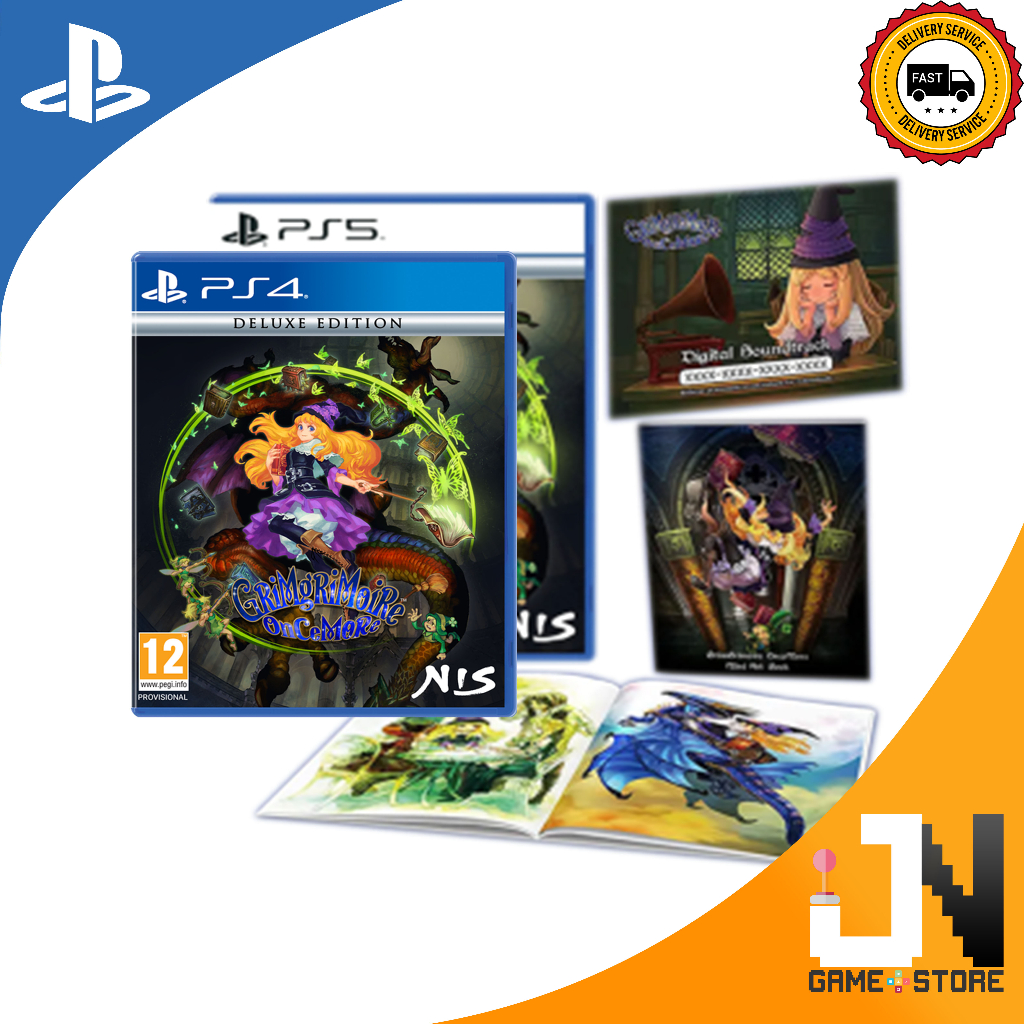 PS4 / PS5 Grimgrimoire Once More Deluxe Edition (R1)(English)(NEW) | Shopee Malaysia
