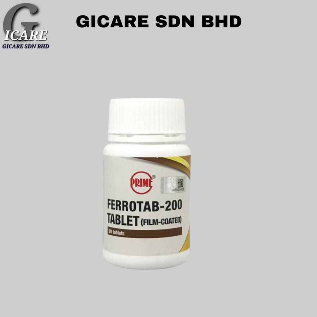 PRIME FERROTAB - 200 TABLET (FILM COATED) | Shopee Malaysia