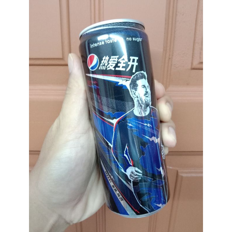 Pepsi China Soccer Football Messi Empty can (SD) | Shopee Malaysia