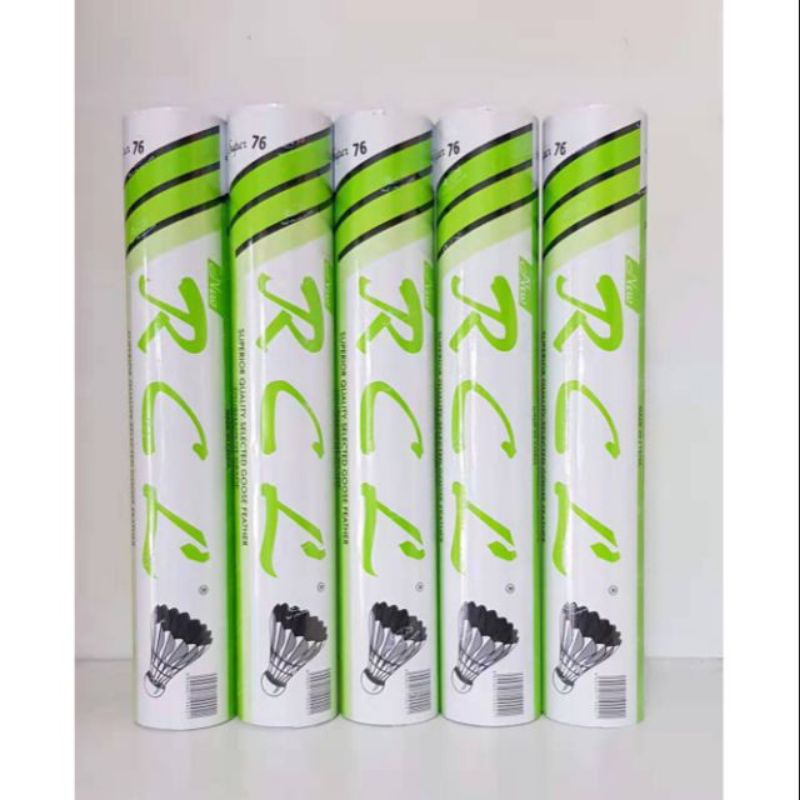 RCL ( 12Pcs ) 羽毛球 Tournament Grade Shuttlecocks ( Speed 76 ) | Shopee ...