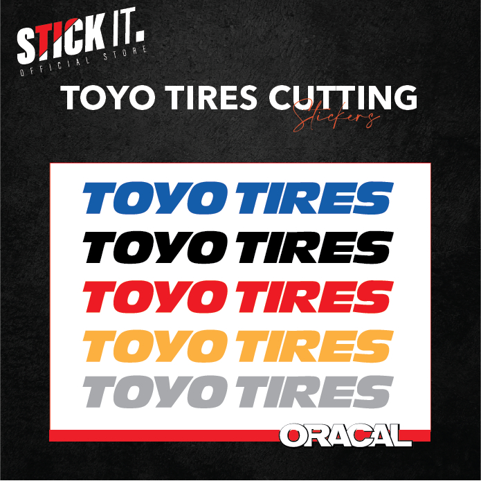 [READY STOCK] TOYO TIRES CUTTING STICKER | Shopee Malaysia