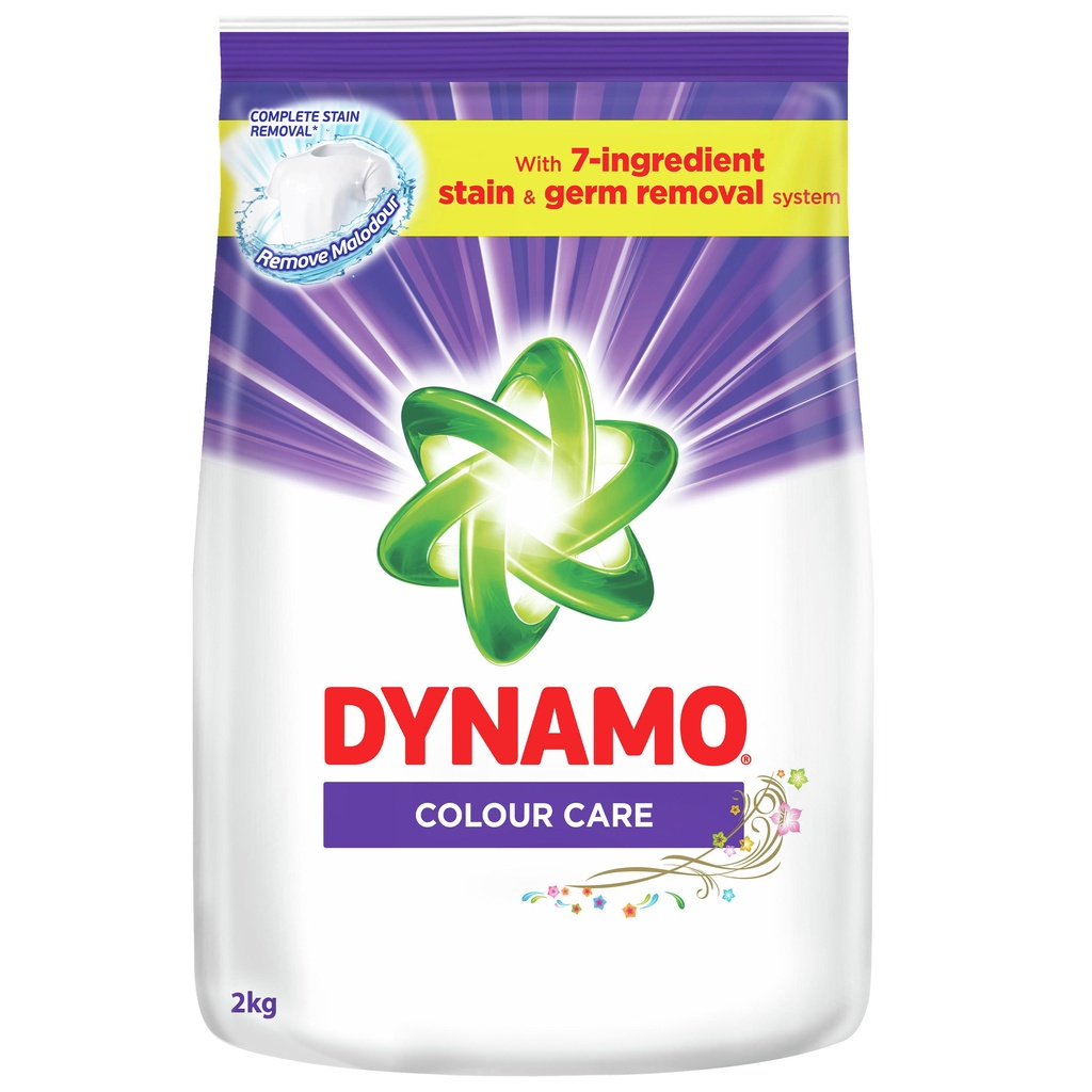 Dynamo Detergent Powder Colour Care 2kg | Shopee Malaysia