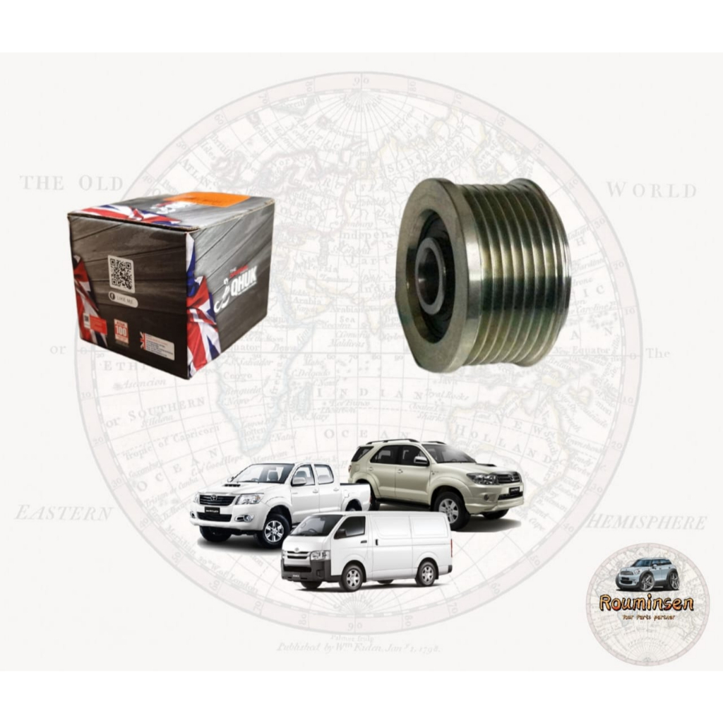 Alternator Clutch Pulley For Toyota Hiace KDH200/ Hilux Vigo/ Fortuner ...