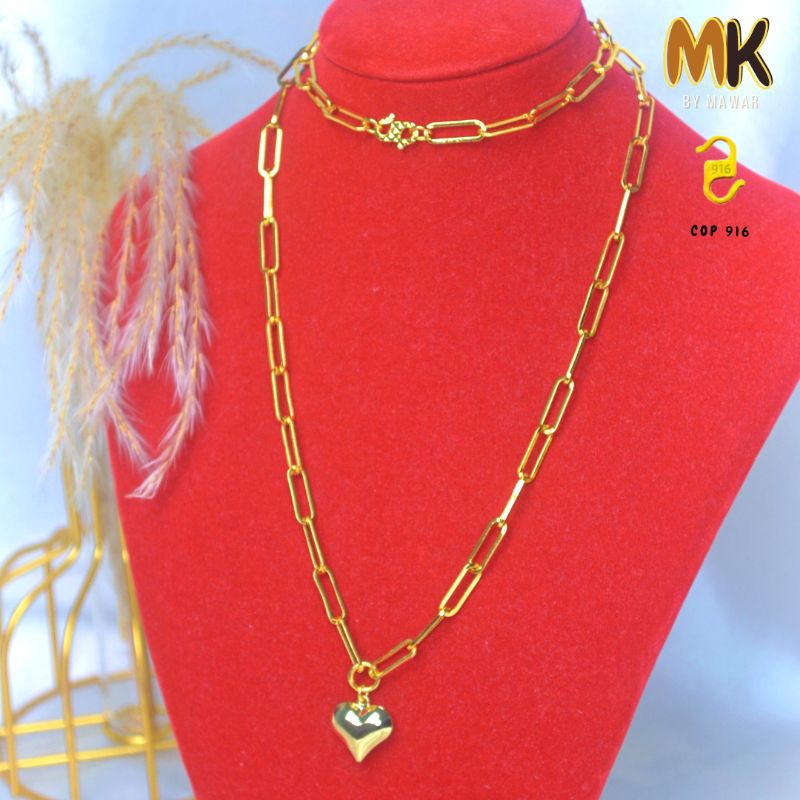 COP916 rantai leher paper klip | Shopee Malaysia