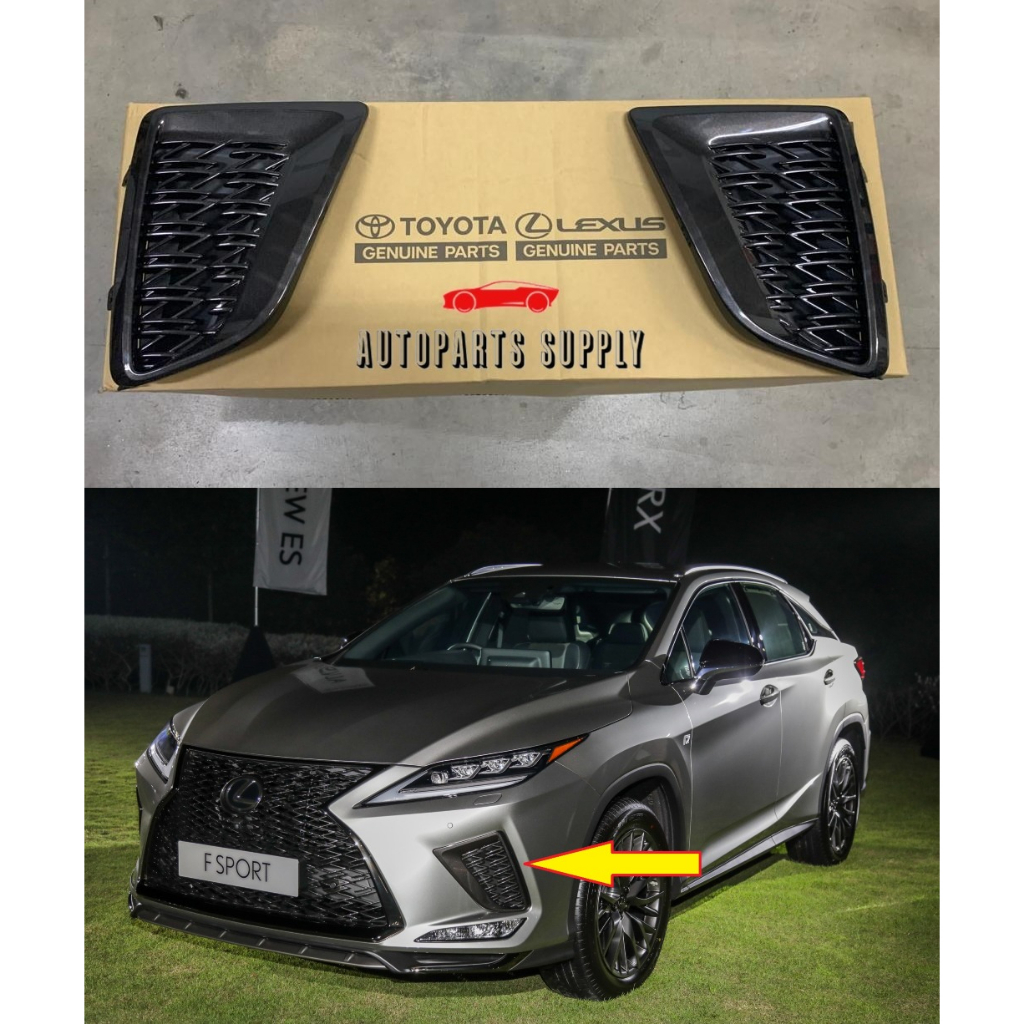 ORIGINAL LEXUS RX300 FACELIFT 2019 F SPORT FRONT BUMPER SIDE COVER ...