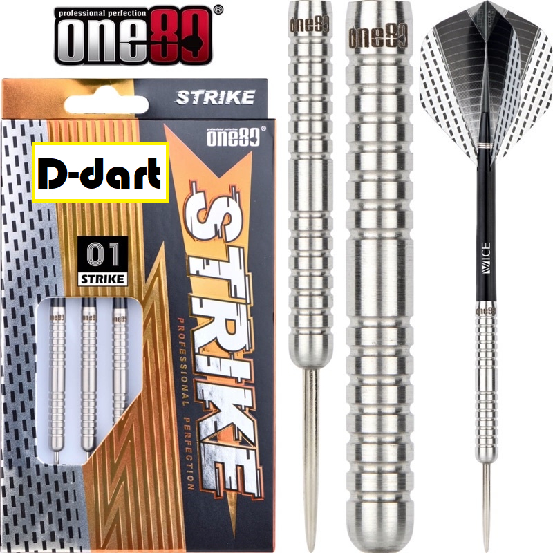 (SALE) ONE80 STEEL TIP DARTS - 22G HD TUNGSTEN DART STRIKE 01 (22G) | Shopee Malaysia