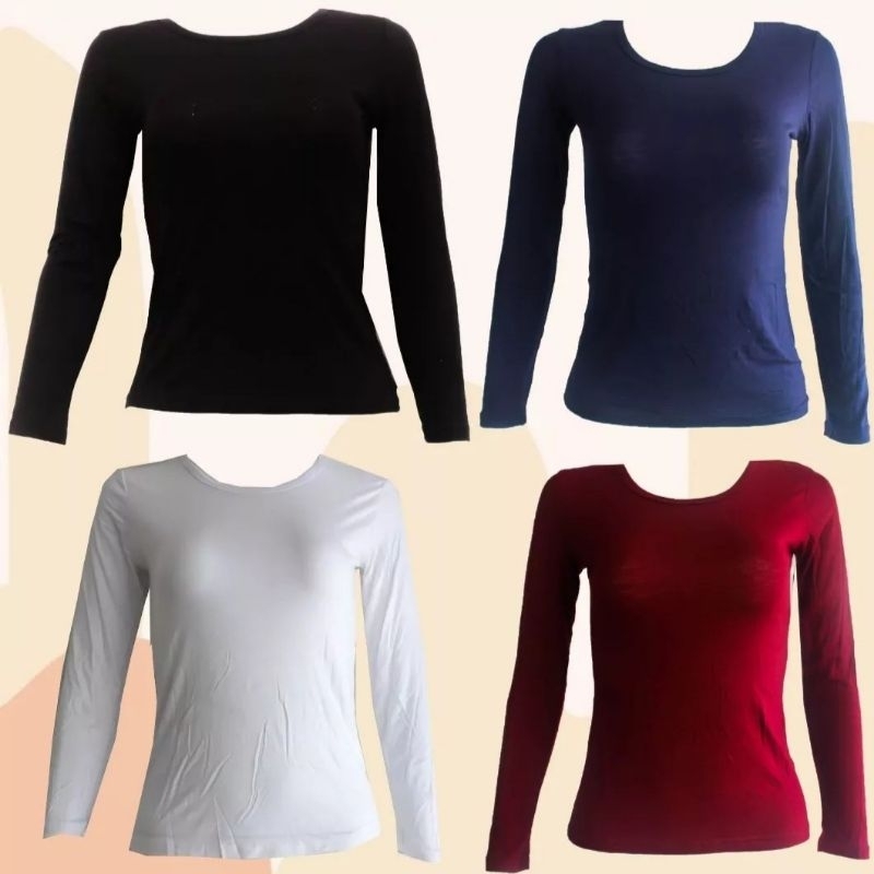 INNER BAJU LENGAN PANJANG ( BARU) | Shopee Malaysia