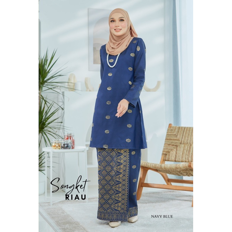Kurung Riau Songket (S - 2XL) | Shopee Malaysia