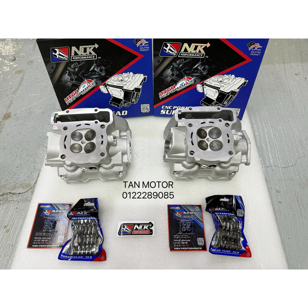 RS150 NLK PERFORMANCE V5 SUPER HEAD CNC PORTING 20/23 22/25 23/26 ...